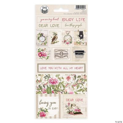 Dear Love Cardstock Stickers 4"X9"-#02 | Oriental Trading