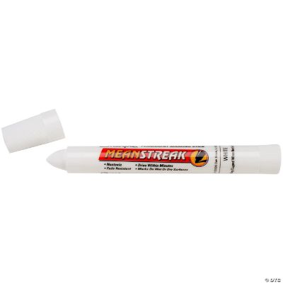 Sharpie Mean Streak Broad Tip Marking Stick Open Stock-White