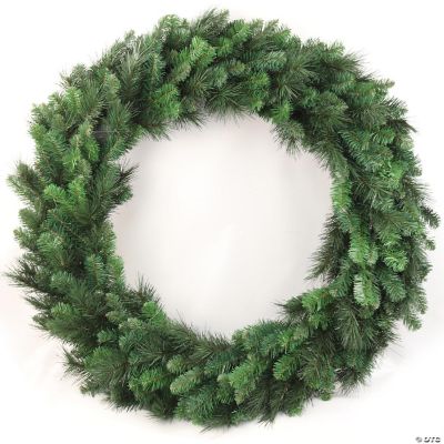 48" Deluxe Evergreen Double Wreath Decor | Oriental Trading