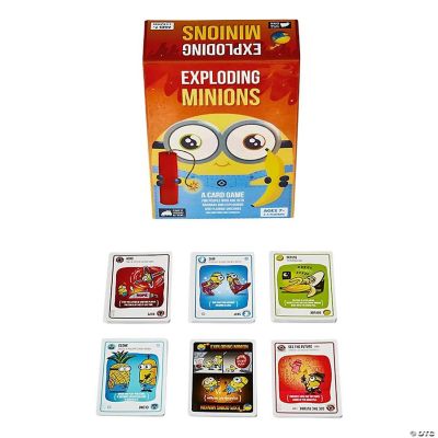 Exploding Minions Family Card Game | Oriental Trading