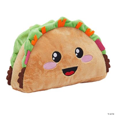Smiley Soft Taco Stuffed Animal, Comfort Food Plush Toys for Gifts ...