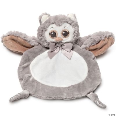 Baby Wee Owlie, 8 x 7 Inch Small Gray Owl Stuffed Animal, Woodland ...