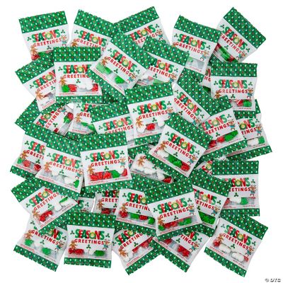 12.5 oz. Season's Greetings Hard-Coated Holiday Mix Pressed Dextrose ...