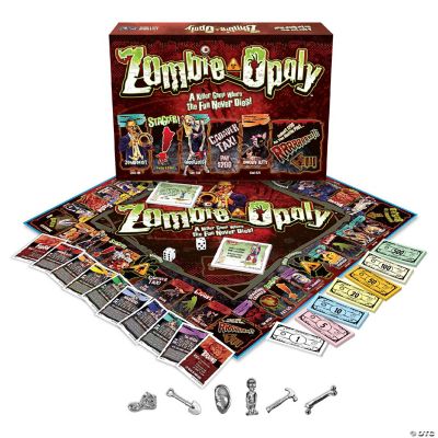 DUP Late For the Sky: Zombie-Opoly Monopoly Board Game | Oriental Trading