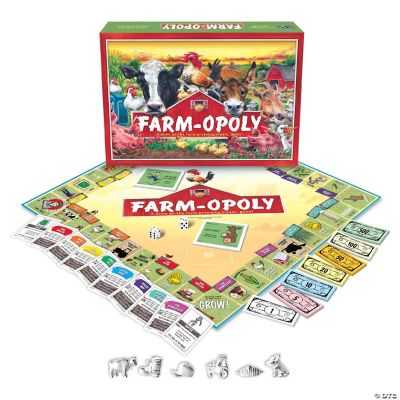 Late for the Sky: Farm-Opoly Monopoly Board Game | Oriental Trading