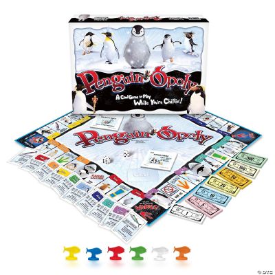 Late For the Sky: Penguin-Opoly Monopoly Board Game | Oriental Trading