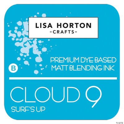 Lisa Horton Crafts Cloud 9 Dye Based Matte Blending Ink Pad-Surfs Up | Oriental Trading