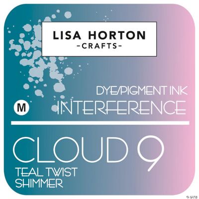 Lisa Horton Crafts Interference Ink Pad -Teal Twist Shimmer | Oriental ...