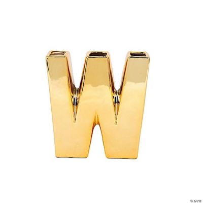 6" Ceramic Letters Symbols Flower Vase Table Centerpiece Party Event ...