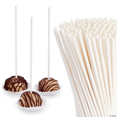 200 Pack Cake Pop Sticks 8 Inch for Lollipops, Cookies, Candy, Desserts ...