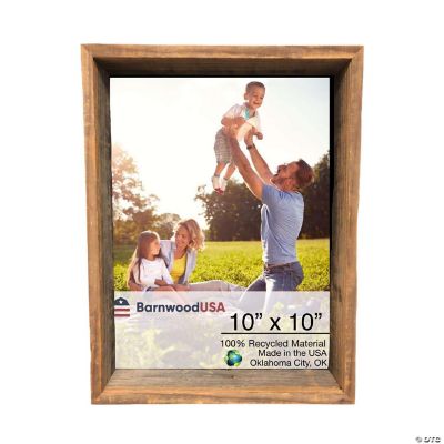 Rustic Farmhouse Reclaimed Wood 10 X 10 Shadow Box Display Case ...
