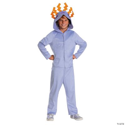 Kids Classic Minecraft™ Purple Axolotl Hooded Jumpsuit Costume ...