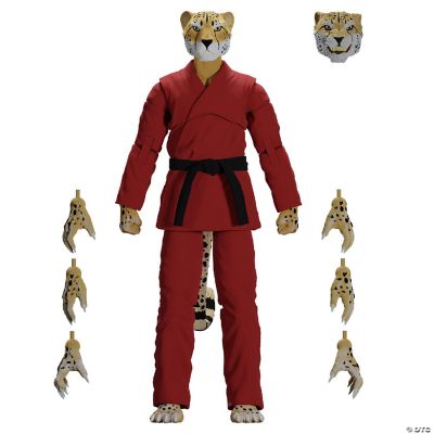 Zoo Jitsu Fighters 6 Inch Action Figure Chico the Cheetah with Red Gi ...