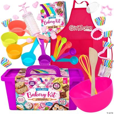 Little Baker's Bakery Set, 40pc Kids Baking Set with Baking Utensils ...
