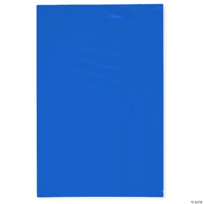 Plymor 6" x 9" (Pack of 100), Blue 2 Mil Flat Open Plastic Poly Bags