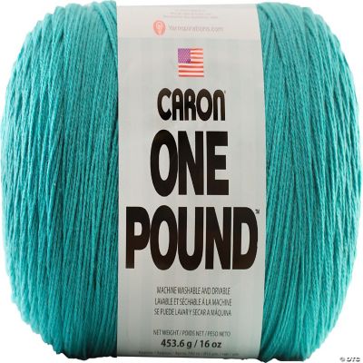 Caron One Pound Yarn-Aqua | Oriental Trading