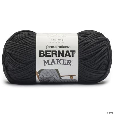 Bernat Bernat Maker Yarn-Black | Oriental Trading