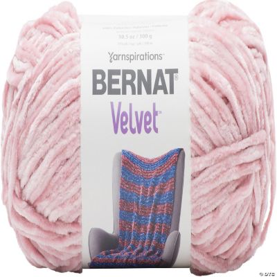 Bernat Velvet Yarn-Quiet Pink | Oriental Trading
