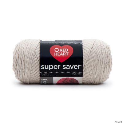 Red Heart Super Saver Yarn-Oatmeal | Oriental Trading