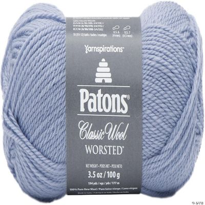 Patons Classic Wool Yarn-Blue Fog