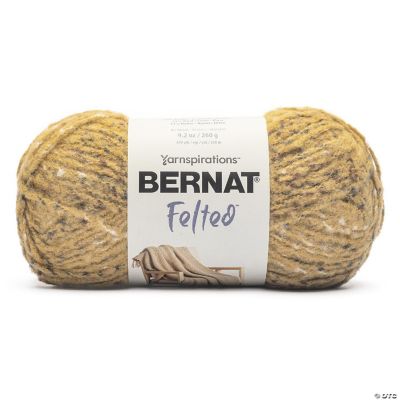 Bernat Felted Yarn-Amber Fleck | Oriental Trading