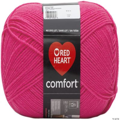 Red Heart Comfort Yarn-Hot Pink | Oriental Trading