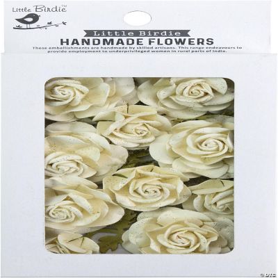 Little Birdie Whitney Paper Flowers 14/Pkg-Amor Mio | Oriental Trading