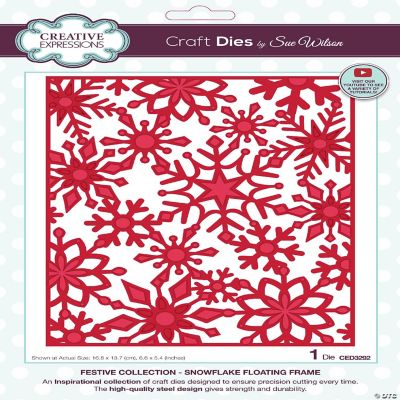 Creative Expressions Craft Dies By Sue Wilson-Festive Snowflake ...