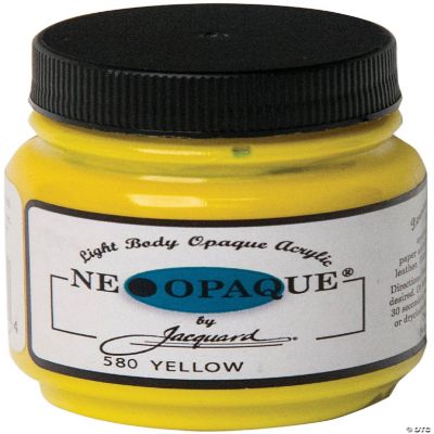 Jacquard Neopaque Acrylic Paint 2.25oz-Yellow | Oriental Trading