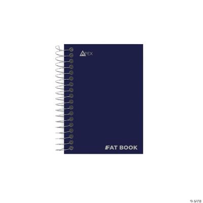 E-Clips USA Fat Spiral Notebook - 5.5 X 4 Inches, Poly Cover, Assorted ...