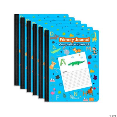E-Clips USA Primary Journal - Blue Animal Design, Primary-Ruled, K-2 ...