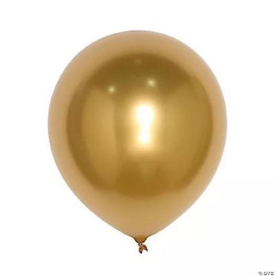 25 pcs 12" Round Metallic Latex Balloons Wedding Events Decorations ...