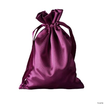 5x7" SATIN BAGS with Pull String Wedding Party Gift Favors Pouches ...
