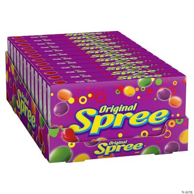 60 oz. Original Spree® Fruit-Flavored Candies Theater Boxes - 12 Pc ...