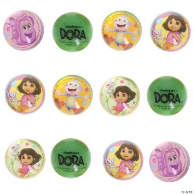 1 1/4" Dora the Explorer™ Character Rubber Bouncy Balls – 12 Pc ...