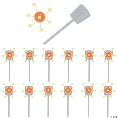 6" x 7 3/4" Pie Flipper Wall Walker Plastic Fling 'Em Toys – 12 Pc ...