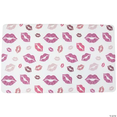 29.5" Lips Valentine's Day Kitchen Comfort Mat | Oriental Trading