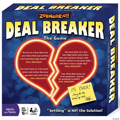 Deal Breaker Card Game by Zobmondo!! Adult party dating card game ...