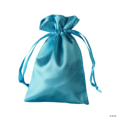 4x6" SATIN BAGS with Pull String Wedding Party Gift Favors Pouches