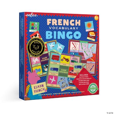 eeBoo: French Bingo Vocabulary Game | Oriental Trading