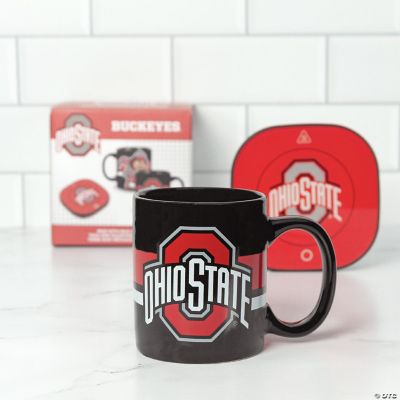 Uncanny Brands Ohio State Buckeyes Brutus Buckeye Mug Warmer with 12oz ...