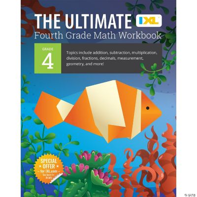 IXL The Ultimate 4th Grade Math Workbooks, Covering Addition, Subtraction, Multiplication ...