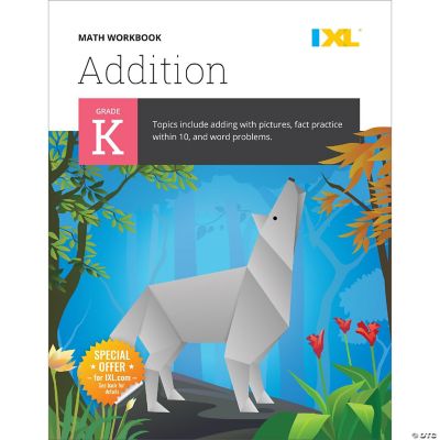 IXL Addition Kindergarten Workbooks, Math Workbook With Kindergarten ...