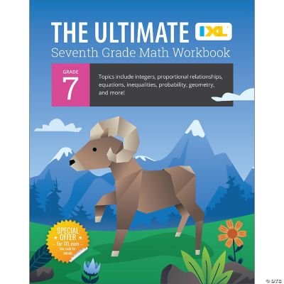 IXL The Ultimate 7th Grade Math Workbooks, Covering Geometry, Algebra ...