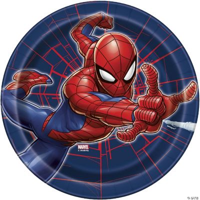 Spider-Man Round 7" Dessert Plates - 8ct | Oriental Trading