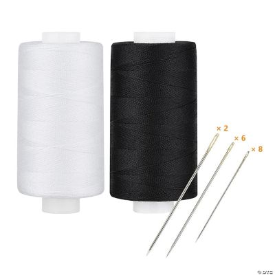 All-Purpose Polyester Thread, 400 Yards Each, Includes 1 Black Spool ...
