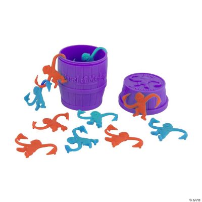 World's Smallest Barrel of Monkeys Game Purple