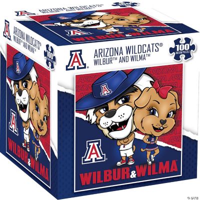 Wilbur & Wilma - Arizona Wildcats Mascot 100 Piece Jigsaw Puzzle ...