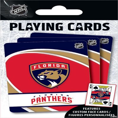 Florida Panthers Playing Cards - 54 Card Deck | Oriental Trading