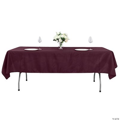 10 pcs 54x96" Polyester RECTANGULAR Tablecloths Wedding Party Table Linens